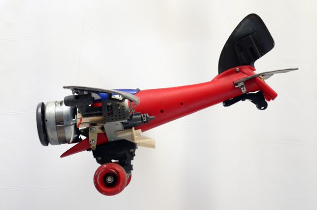 Red Plane - Hubcap Creatures